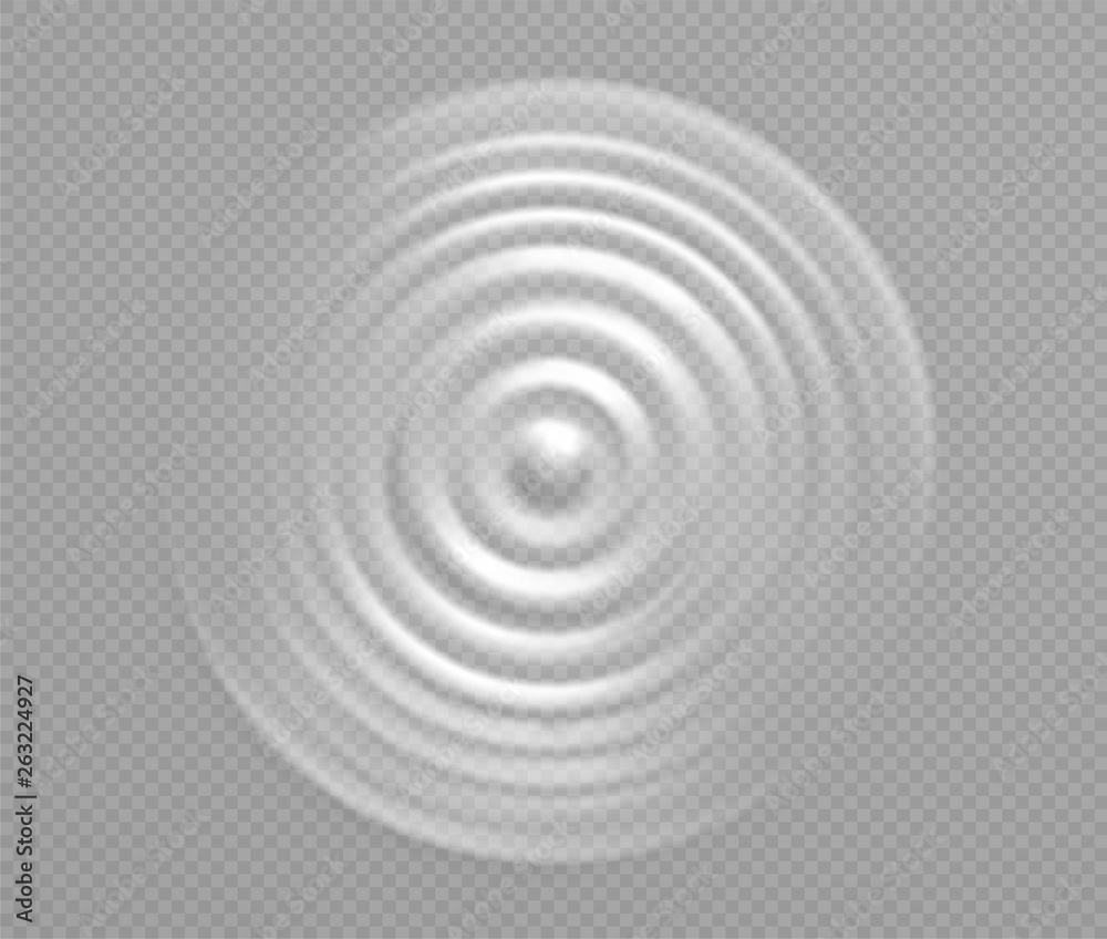 Splash water or milk, wave from drop. Pulsating circular vortex of ...
