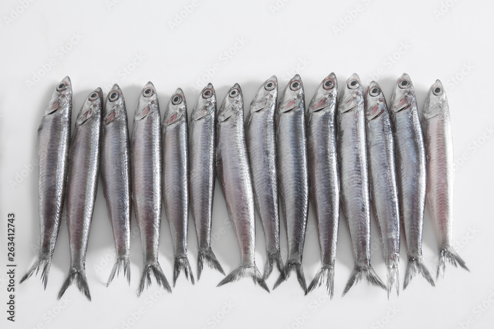 Boquerones, fish, raw, still life Stock Photo | Adobe Stock