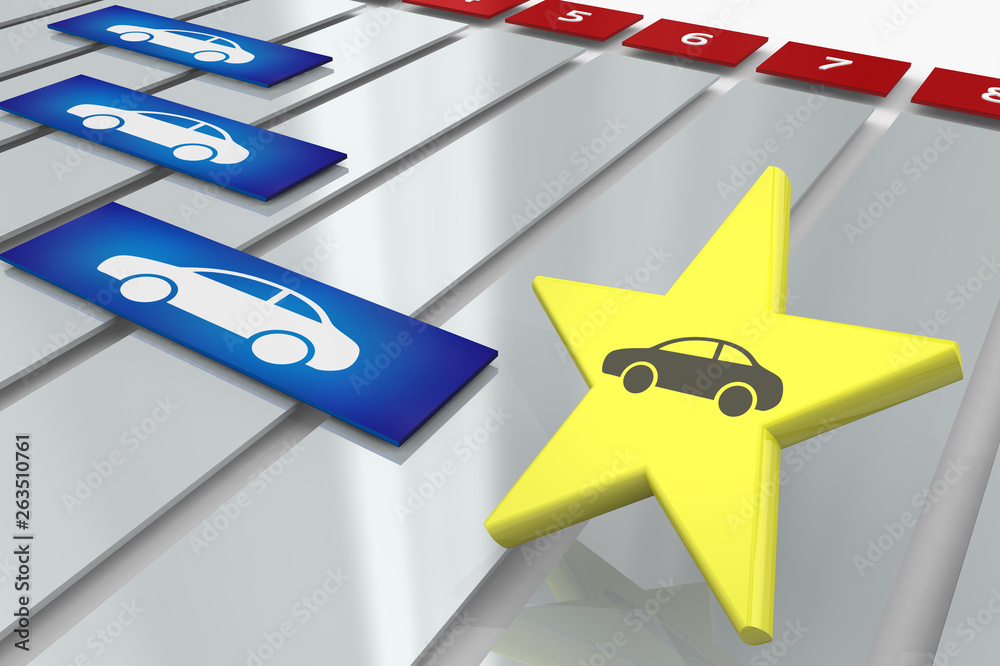 Car Auto Vehicle Process Gantt Project Chart 3d Illustration Stock ...