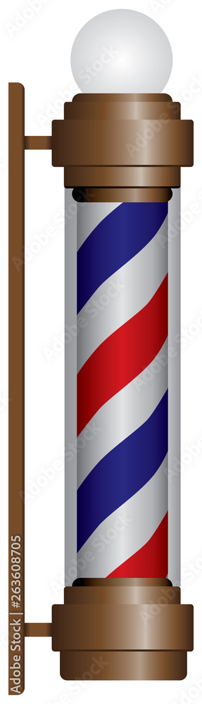 Classic barber shop symbol Stock Vector | Adobe Stock