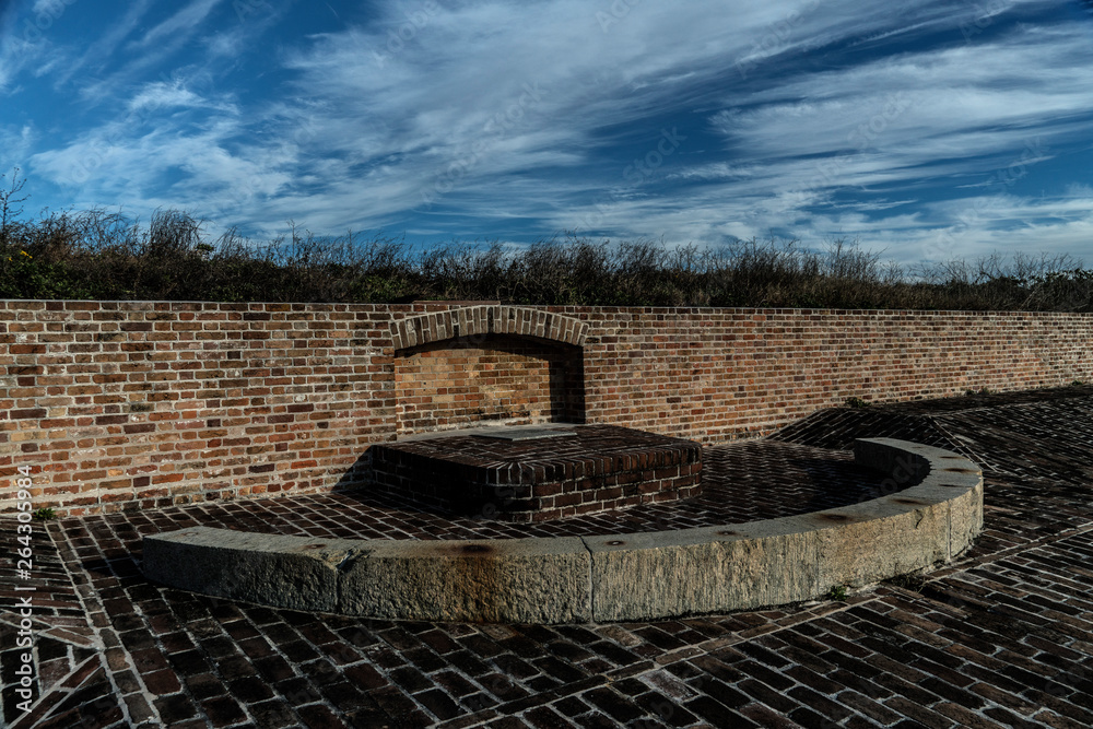 Fort Morgan State Historic Site Park Stock Photo | Adobe Stock