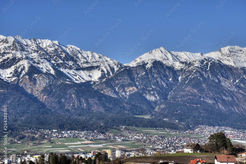 Innsbruck, Tirol, Nordtirol, Nordkette, Karawendel, Seegrube, Schnee ...