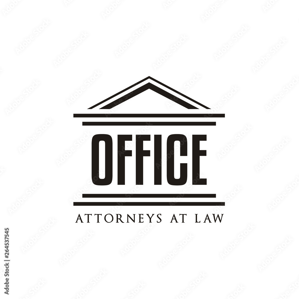 Office Government Building logo design Stock Vector | Adobe Stock