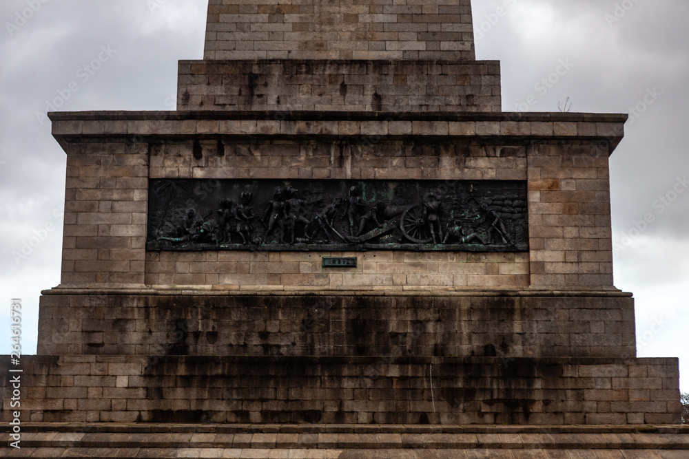 Photo Stock Dublin, Ireland – March 2019. Wellington Monument Imposing ...