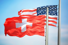 Swiss And American Flags Free Stock Photo - Public Domain Pictures