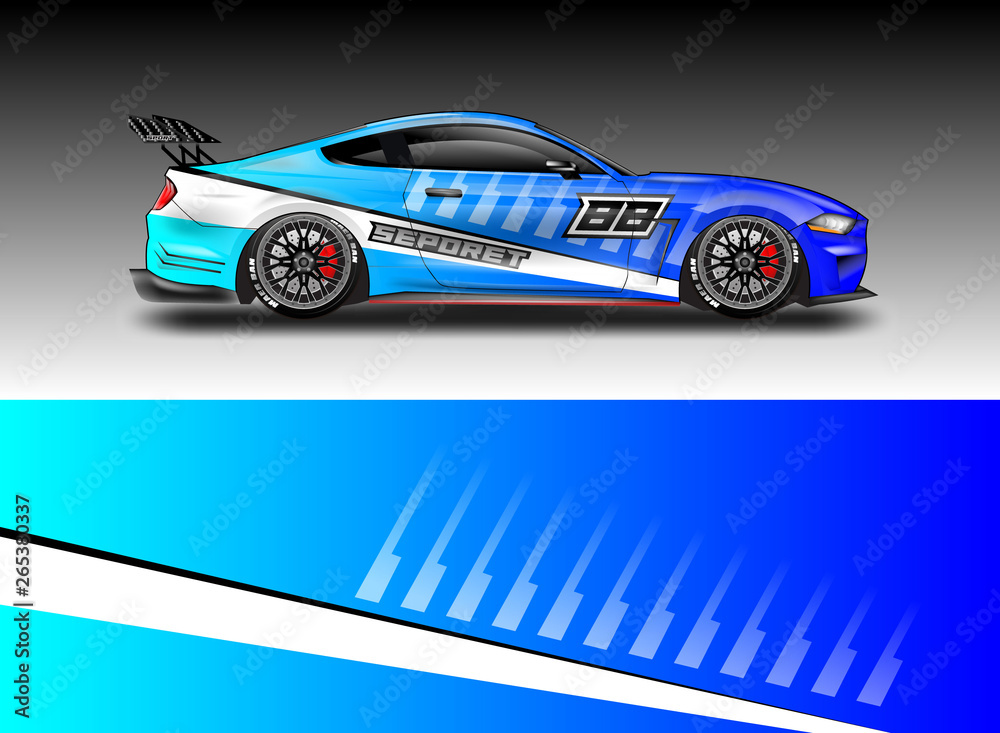 Car wrap designs vector . File ready to print and editable . Eps 10 ...