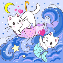 Cat Mermaid Free Stock Photo - Public Domain Pictures