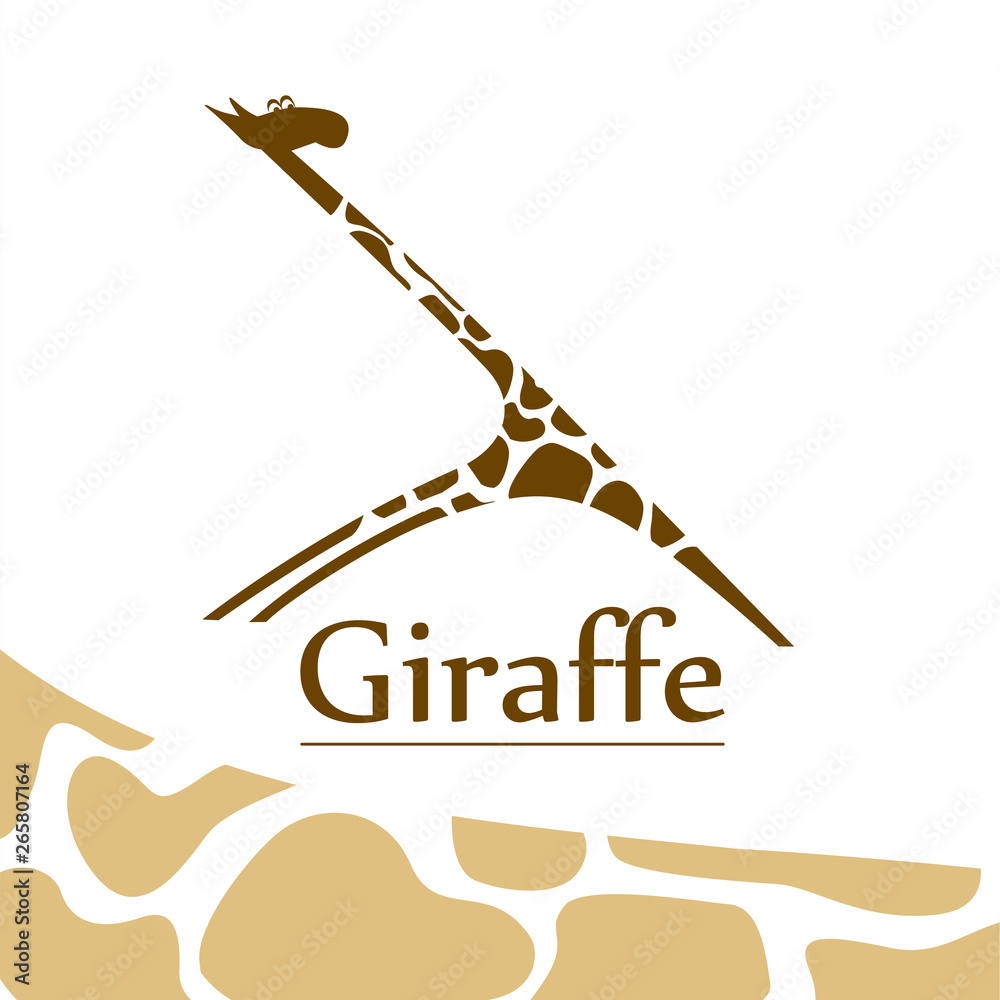 Giraffe logo design. Creative animal logo for safari, zoo logos, africa ...