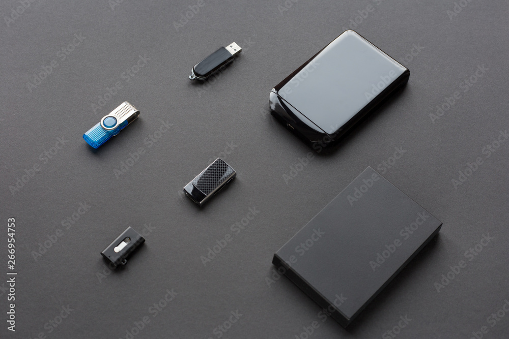 Modern digital devices for the transfer and storage of information ...