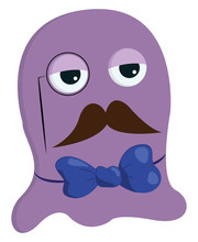 Purple Monster Face Free Stock Photo - Public Domain Pictures