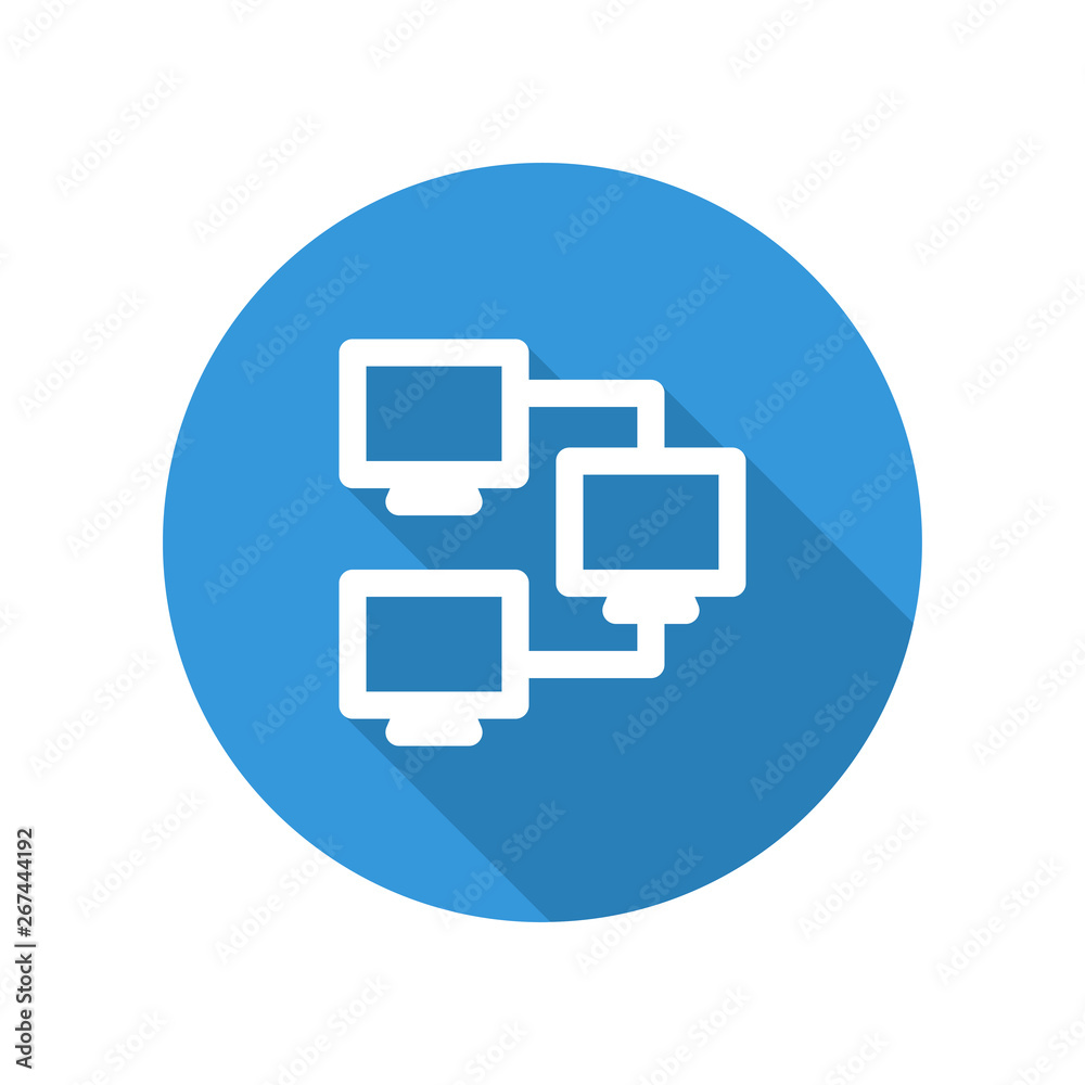 Vector illustration icon for intranet Stock Vector | Adobe Stock