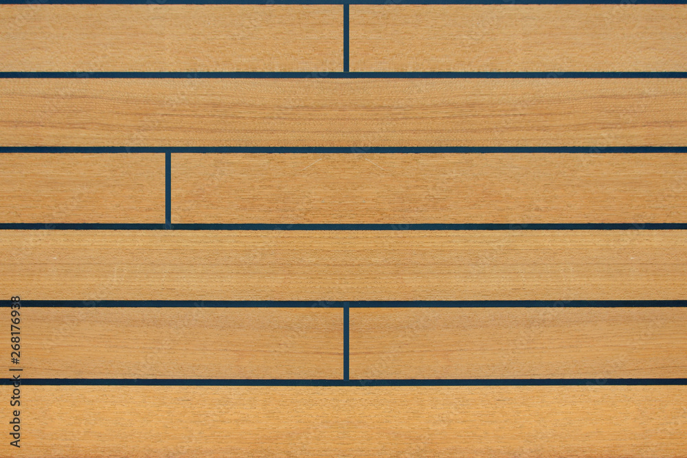 Teak deck seamless wooden texture Stock Photo | Adobe Stock