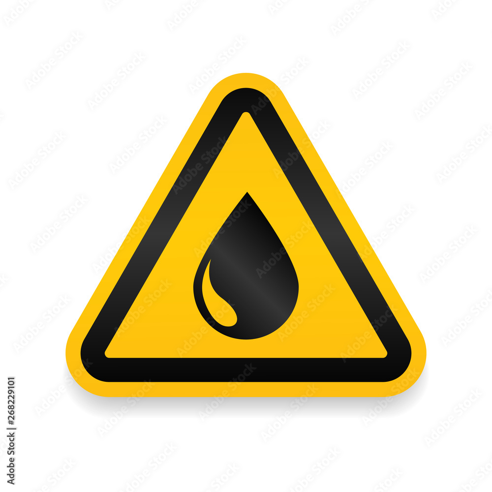 Oil drop icon. Petroleum sign. Fuel and gas icon. Energy industry ...