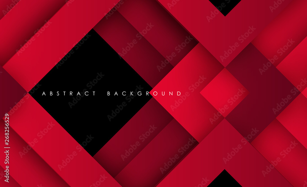 Abstract modern red triangle digital - Vector Background. Stock Vector ...
