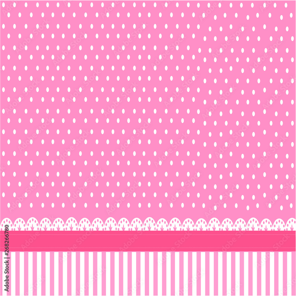 Fondo Rosa Con Puntos Verticales 7.013 Summer Vertical Background High