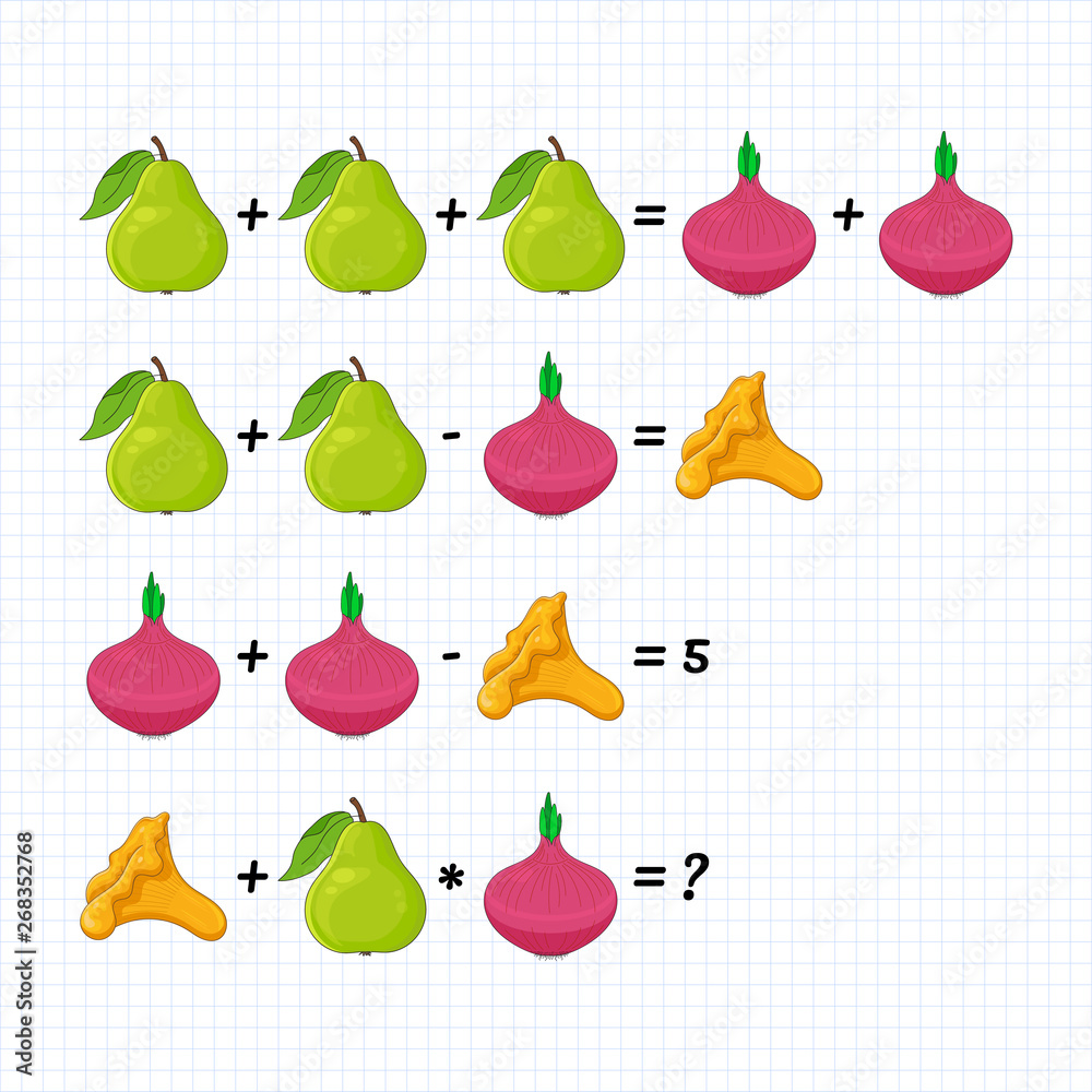 Mathematics educational game for school pupils. Learning multiplication ...