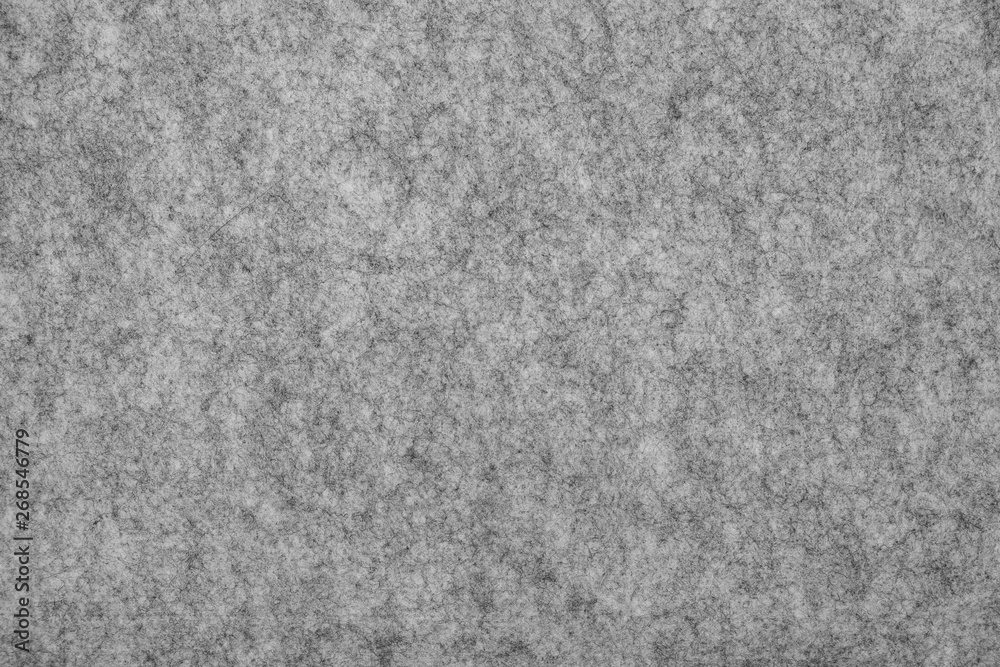 Felt Texture Background. Soft grey felt material. Surface of felted ...