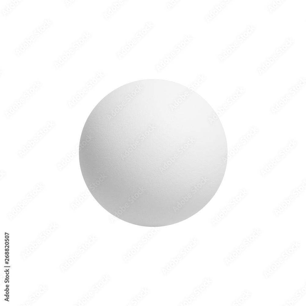 White ping-pong ball Stock Photo | Adobe Stock