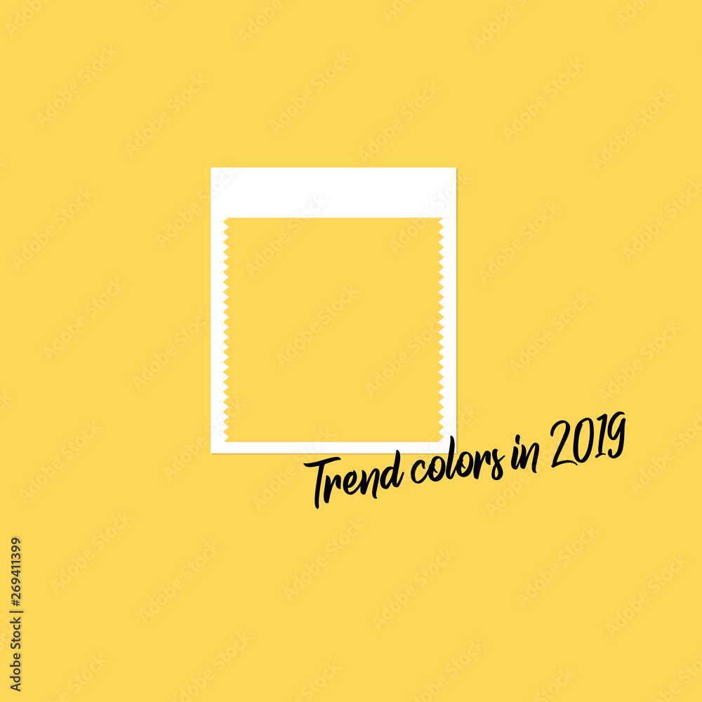 Spring Summer 2019 Color trends. Color swatch for designer - flat ...