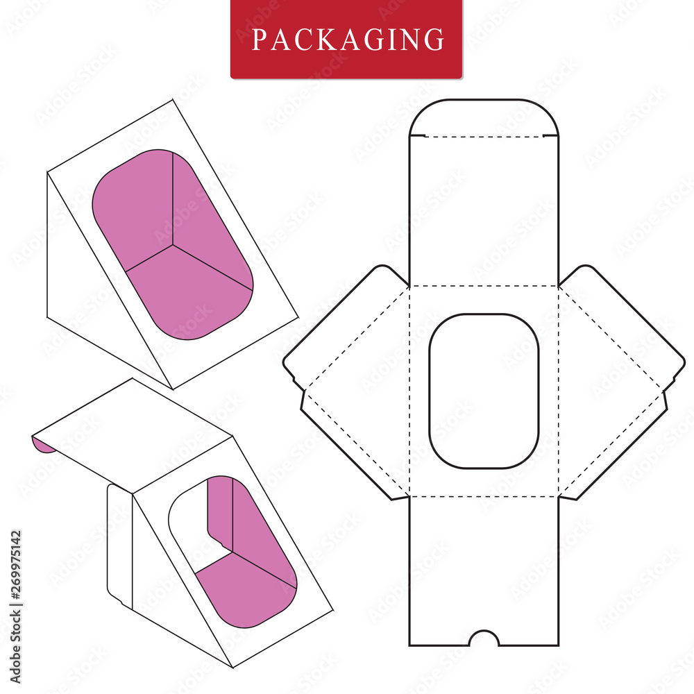 Pakaging design for food.Vector Illustration of Box.Package Template ...