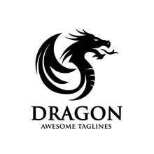 Dragon Logo Symbol Silhouette Free Stock Photo - Public Domain Pictures