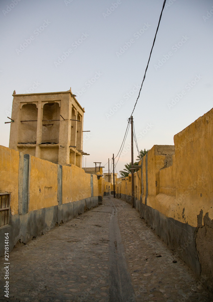 wind tower used as a natural cooling system in iranian traditional ...