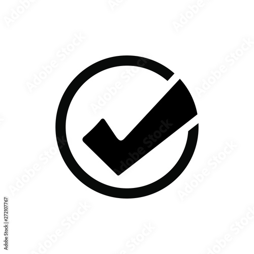 check list button icon. check icon vector. check mark icon. Ok icon ...