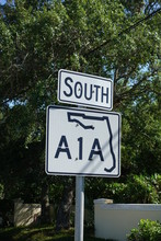 A1A Road Sign Free Stock Photo - Public Domain Pictures