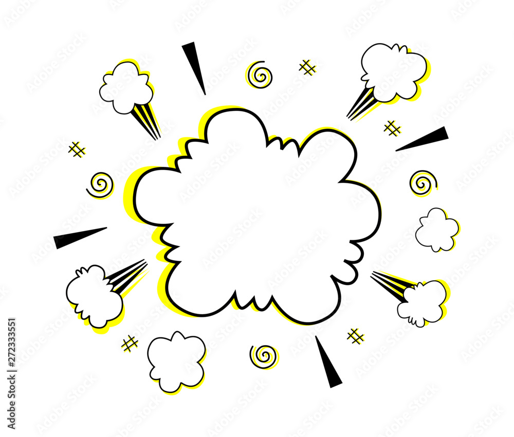 Transparent Background with Boom comic book explosion vector design ...