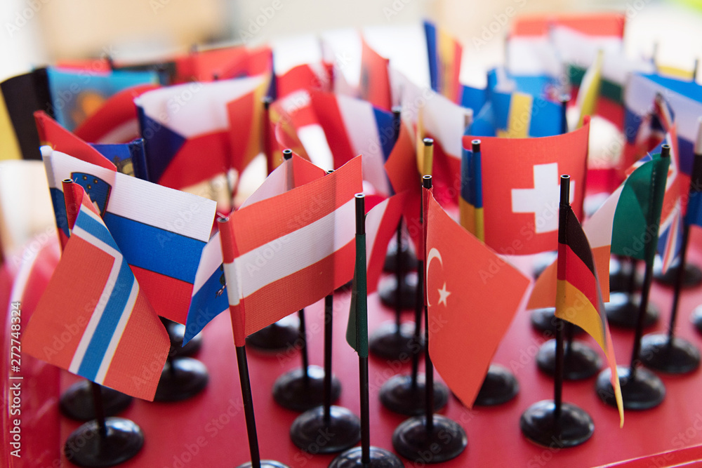 World national flags. Travel concept. Stock Photo | Adobe Stock
