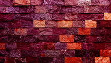 Cherry Red Brick Pattern Background Free Stock Photo - Public Domain ...