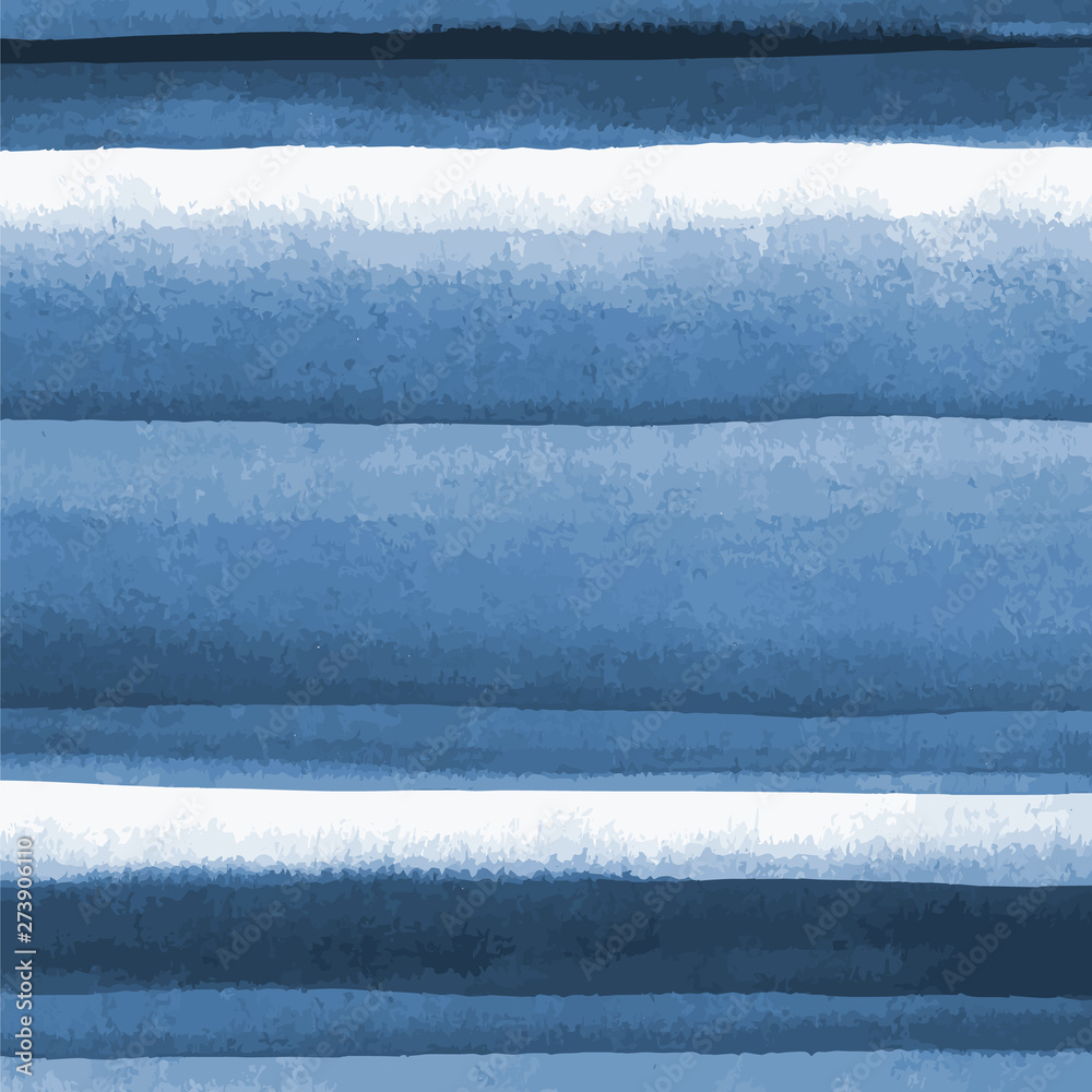 Navy blue watercolor texture background, hand painted vector ...