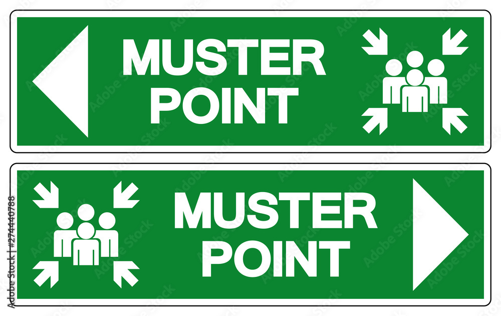 Muster Point Symbol Sign, Vector Illustration, Isolated On White ...