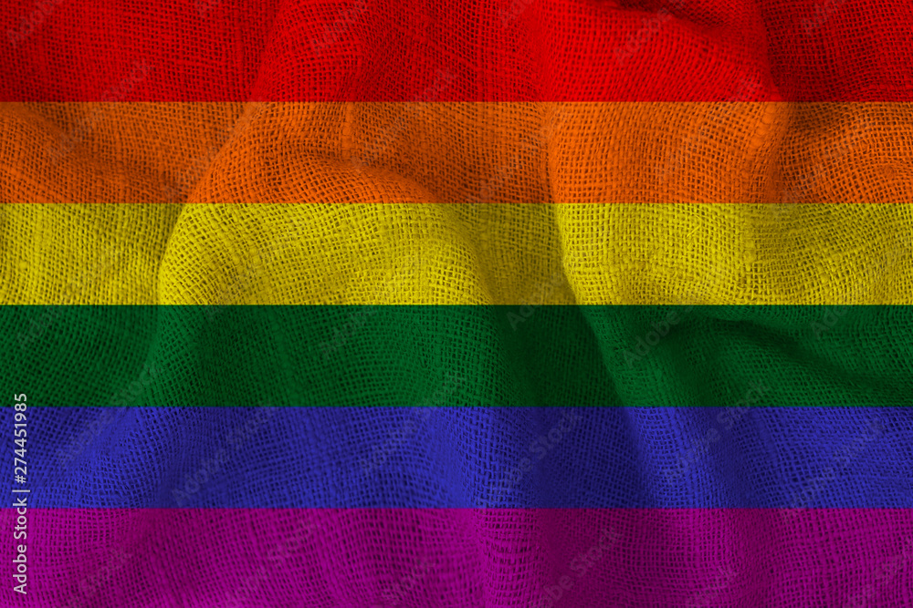 LGBT rainbow flag, Pride flag, Freedom flag - the international symbol ...