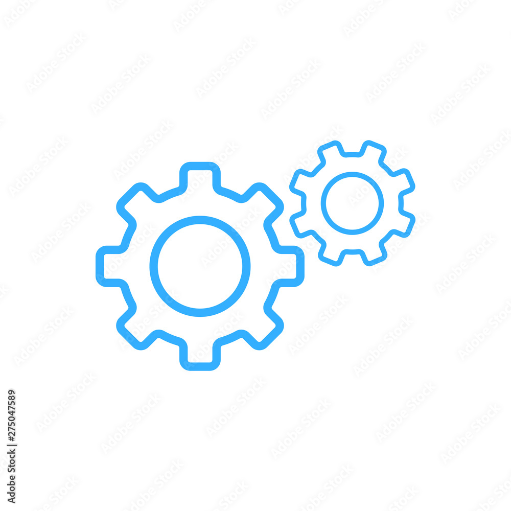 gear outline icon