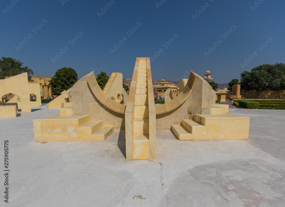 aipur, India - a Unesco World Heritage site, the Jantar Mantar of ...
