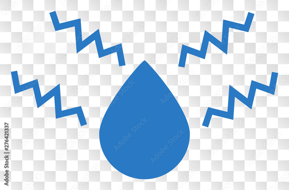 Acid drop EPS vector pictograph. Illustration contains flat acid drop ...