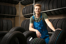 Tires At Car Tire Sales Outlet Free Stock Photo - Public Domain Pictures