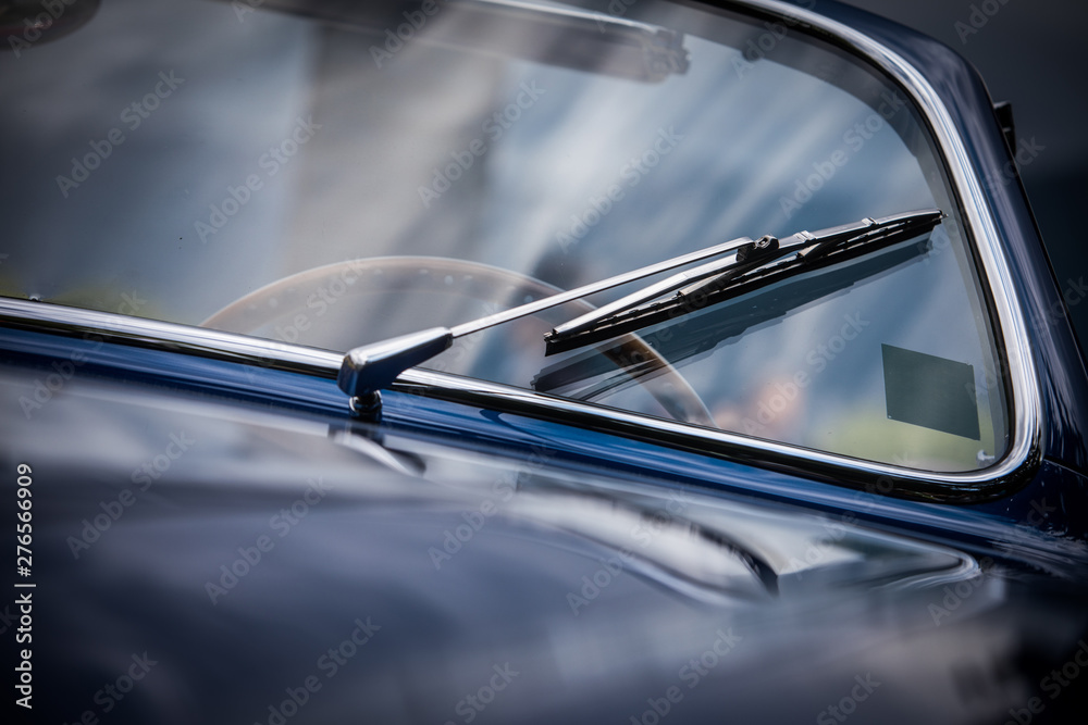 Vintage bus windscreen wipers Stock Photo | Adobe Stock