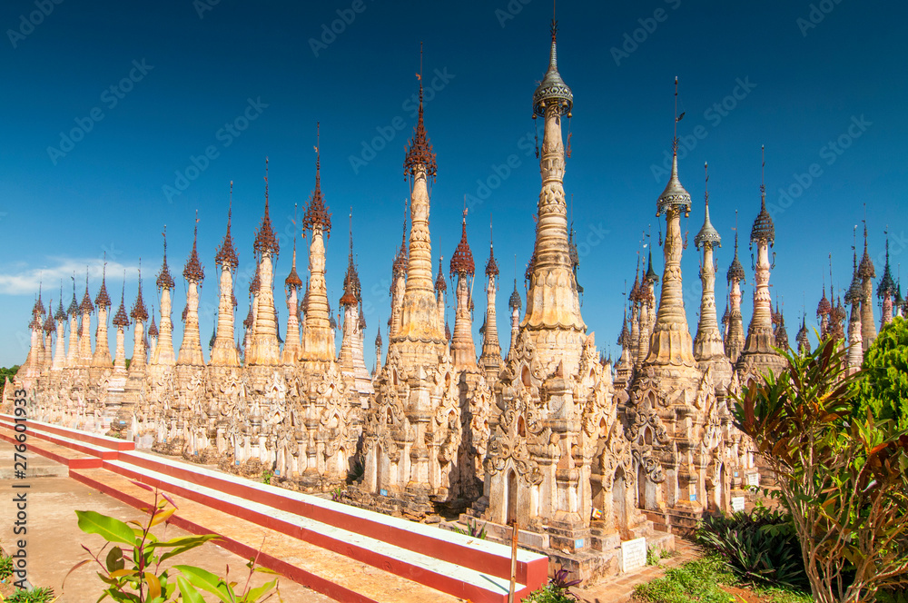 Kakku pagodas are nearly 2500 beautiful stone stupas hidden in a remote ...
