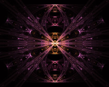 Fractal Tech Disc Background Free Stock Photo - Public Domain Pictures