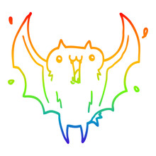 Rainbow Bat 2 Free Stock Photo - Public Domain Pictures