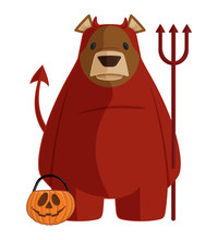 Halloween Cartoon Bear Free Stock Photo - Public Domain Pictures