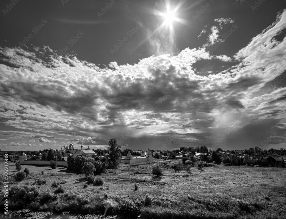 Russian landscapes. Old Russian cities. Russian province. Old ...