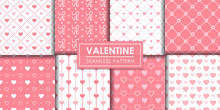Hearts Seamless Pattern Free Stock Photo - Public Domain Pictures