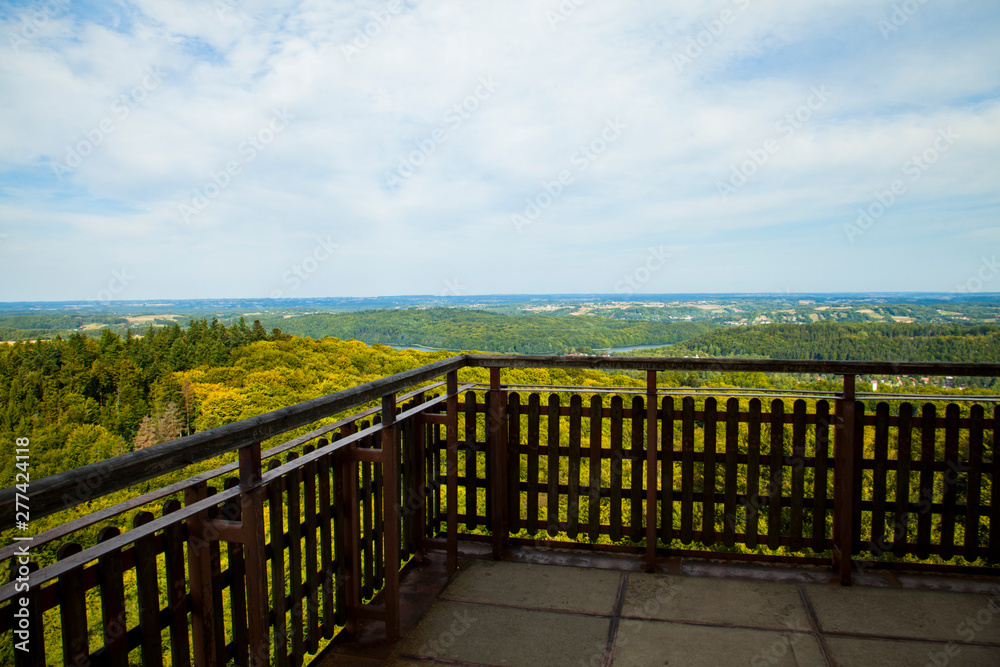 Photo Stock Wieżyca wieża widokowa kaszubski park krajobrazowy kaszuby ...