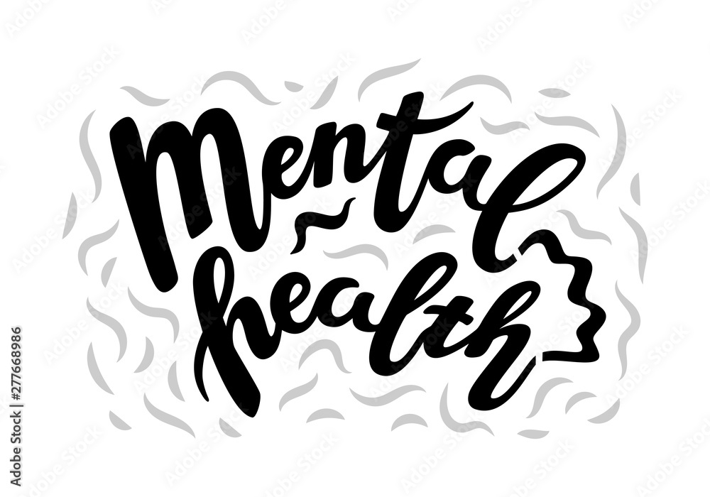 Lettering Mental Health. Motivational and Inspirational quotes for ...
