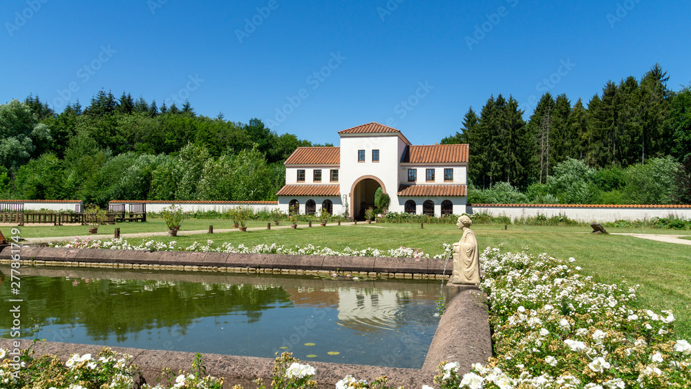 ARCHÄOLOGIEPARKS RÖMISCHE VILLA BORG Stock Photo | Adobe Stock