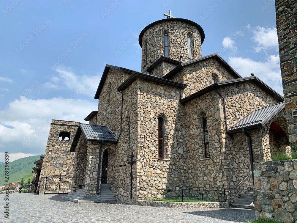 Fiagdon, Russia, North Ossetia. Khidikus. Alan dormition male monastery ...