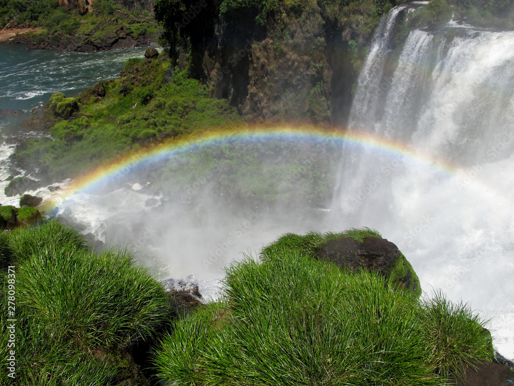 Iguazu Falls, Argentina Their name comes from the Guarani or Tupi words ...